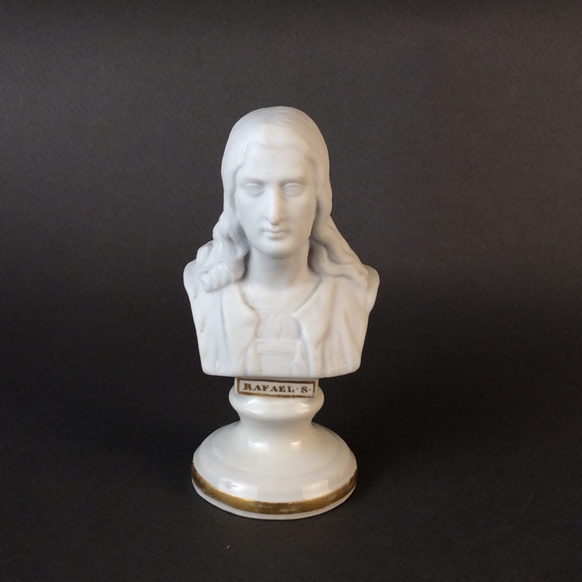 Büste von Raphael Santi, Kaiserliche Porzellanmanufaktur, Wien, um 1844