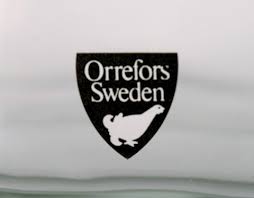 Vintage Eiskühler, Fa. Orrefors, Schweden, um 1970