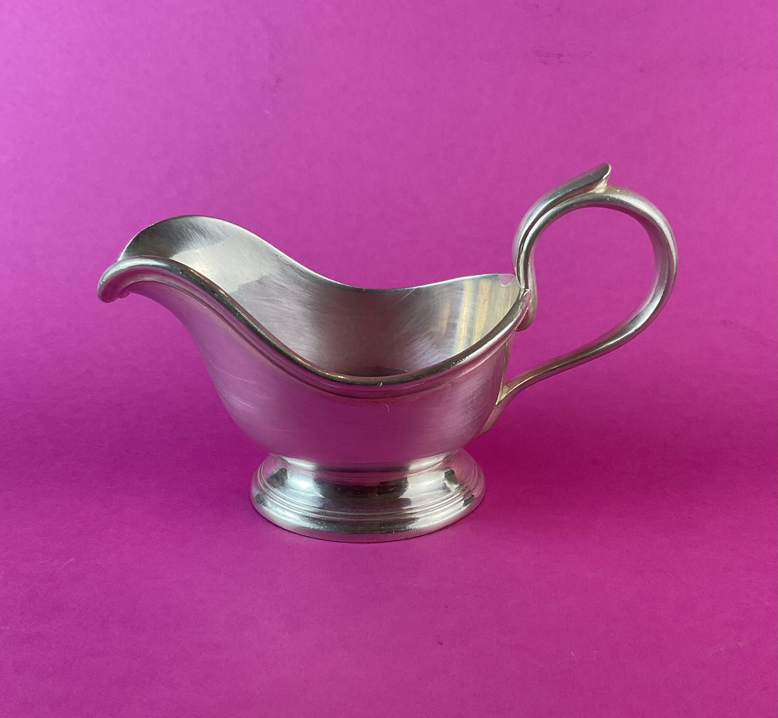Versilberte Saucière aus dem "Cottage Sanatorium", Fa. Christofle ...